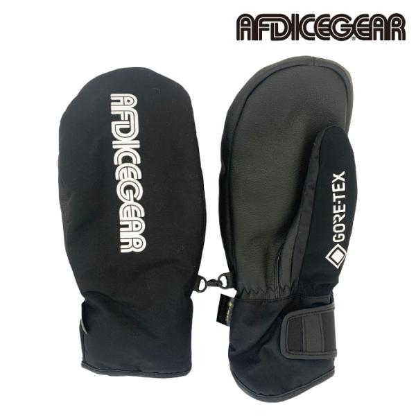 エーエフディ グローブ 23-24 AFDICEGEAR MITT GLOVE Black スノーボード ミット ミトン 手袋 日本正規品