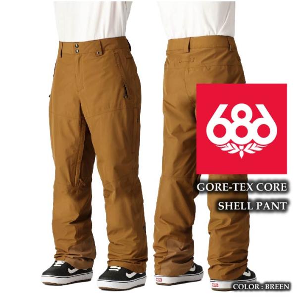 2024-25 686 GORE-TEX CORE SHELL PANT Breen シックスエイトシックス スノーボード ウェア パンツ メンズ 日本正規品