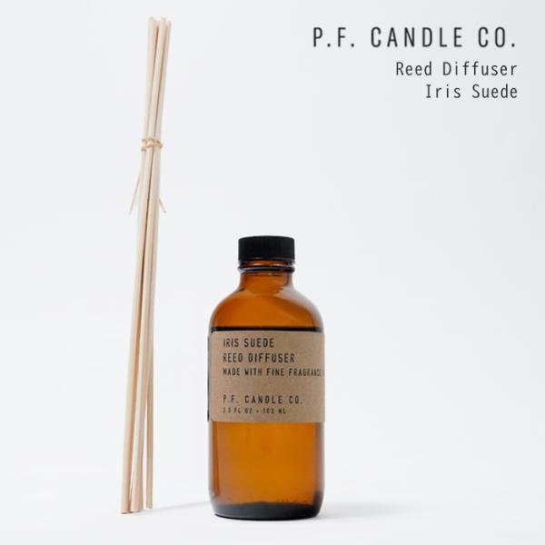 P.F.Candle Co. Reed Diffuser Iris Suede ピーエフキャンドル リードディフューザー アイリス スエード XRD23 MADE IN USA