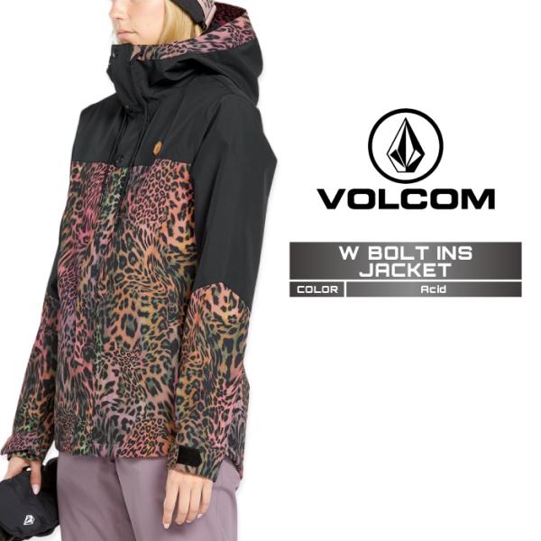 2024-25 VOLCOM BOLT INS JACKET Acid ボルコム スノーボード ウェアー ジャケット レディース 日本正規品