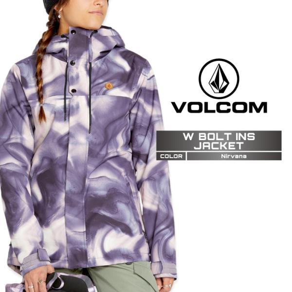 2024-25 VOLCOM BOLT INS JACKET Nirvana ボルコム スノーボード ウェアー ジャケット レディース 日本正規品