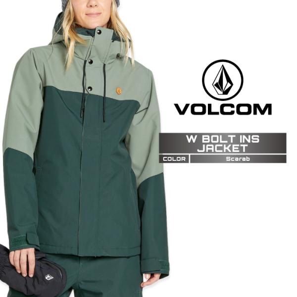 2024-25 VOLCOM BOLT INS JACKET Scarab ボルコム スノーボード ウェアー ジャケット レディース 日本正規品