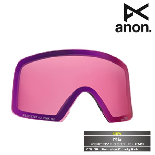 2025-26 ANON M6 PERCEIVE LENS Perceive Cloudy Pink アノン スノーボード ゴーグル 25-26 日本正規品