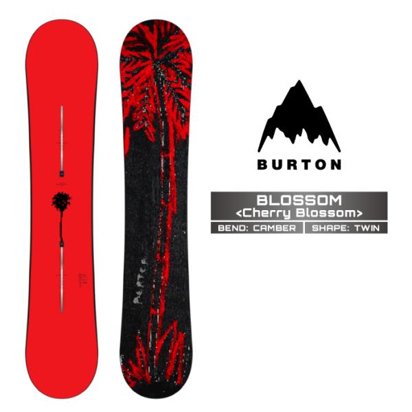 2025-26 BURTON BLOSSOM Cherry Blossom バートン ブロッサム スノーボード 板 メンズ レディース 日本正規品 25-26