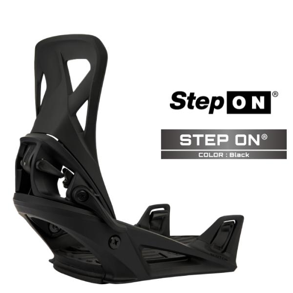 2025-26 BURTON MEN'S STEP ON Black バートン ステップオン スノーボード ビンディング バインディング メンズ 日本正規品 25-26