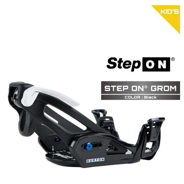 2025-26 BURTON KIDS' STEP ON GROM Black バートン ステップオン グロム スノーボード ビンディング バインディング キッズ ユース こども 日本正規品 25-26