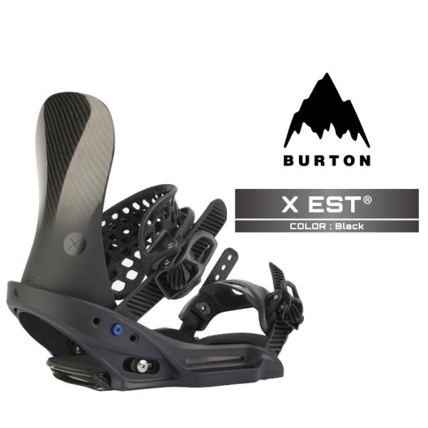 2025-26 BURTON MEN'S X EST Black バートン エックス イーエスティ スノーボード ビンディング バインディング メンズ 日本正規品 25-26