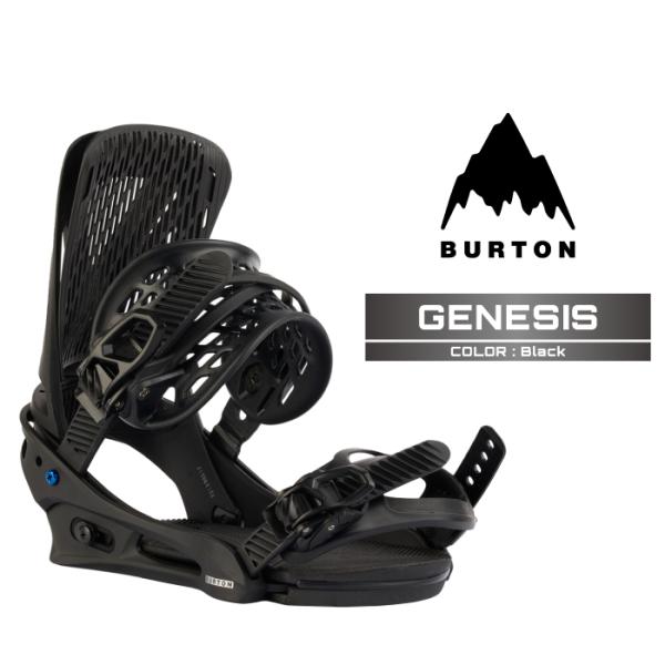 2025-26 BURTON MEN'S GENESIS Black バートン ジェネシス スノーボード ビンディング バインディング メンズ 日本正規品 25-26