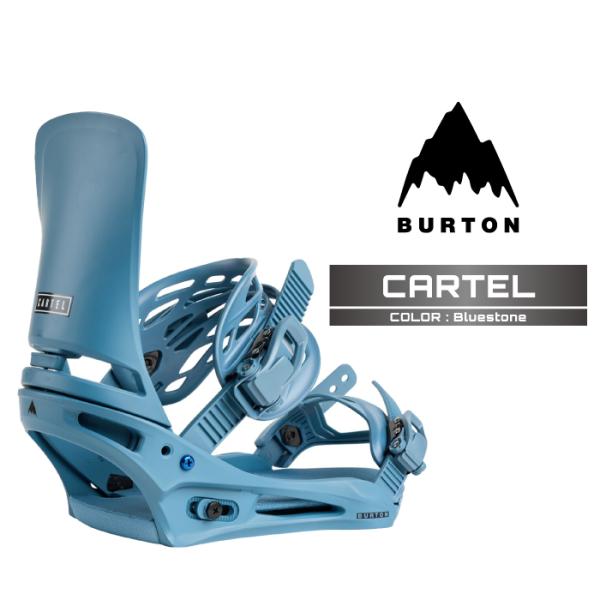 2025-26 BURTON MEN'S CARTEL Blue Stone バートン カーテル スノーボード ビンディング バインディング メンズ 日本正規品 25-26