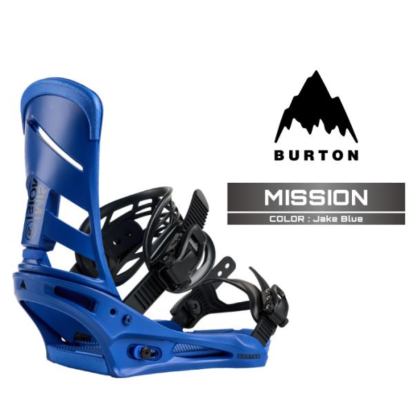 2025-26 BURTON MEN'S MISSION Jake Blue バートン ミッション スノーボード ビンディング バインディング メンズ 日本正規品 25-26