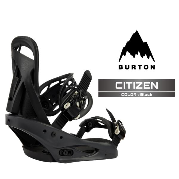 2025-26 BURTON WOMEN'S CITIZEN Black バートン シチズン スノーボード ビンディング バインディング レディース 日本正規品 25-26