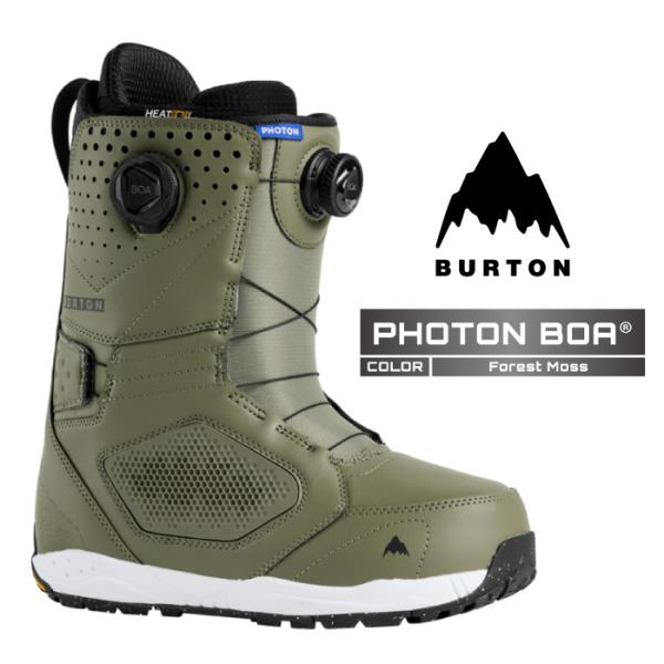2025-26 BURTON MEN'S PHOTON BOA Forest Moss バートン フォトン ボア スノーボード ブーツ メンズ 日本正規品 25-26