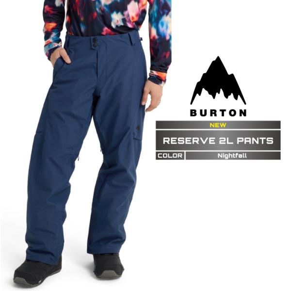 2025-26 BURTON MEN'S RESERVE 2L PANTS Night Fall バートン スノーボード ウェア パンツ メンズ 25-26 日本正規品