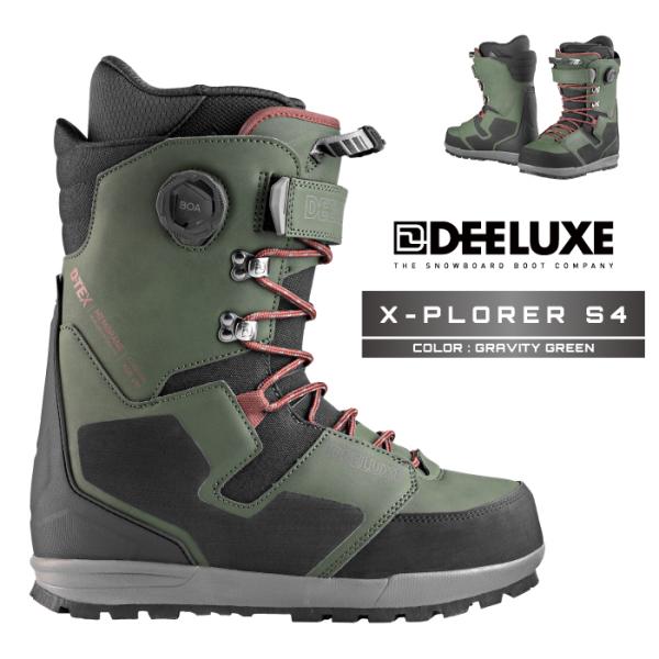 2025-26 DEELUXE X-PLORER S4 Gravity Green ディーラックス エクスプローラー スノーボード ブーツ メンズ レディース 日本正規品 25-26