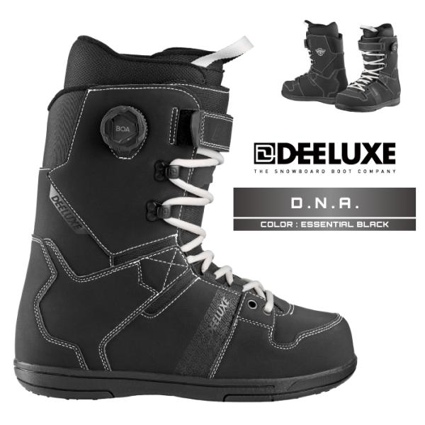 2025-26 DEELUXE D.N.A. Essential Black ディーラックス ディーエヌエー スノーボード ブーツ メンズ レディース 日本正規品 25-26