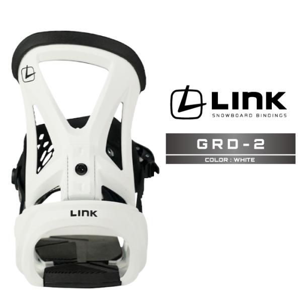 2025-26 LINK GRD-2 White リンク スノーボード バインディング ビンディング メンズ レディース 25-26 日本正規品