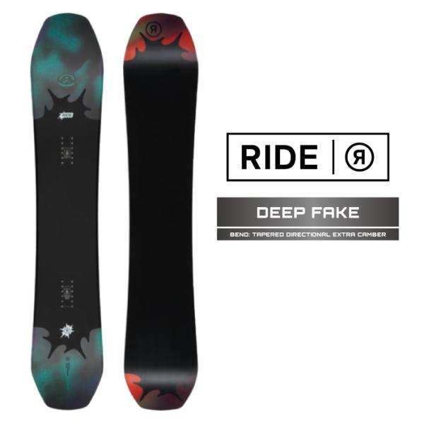 2025-26 RIDE DEEP FAKE ライド ディープ フェイク スノーボード 板 メンズ レディース 日本正規品 25-26