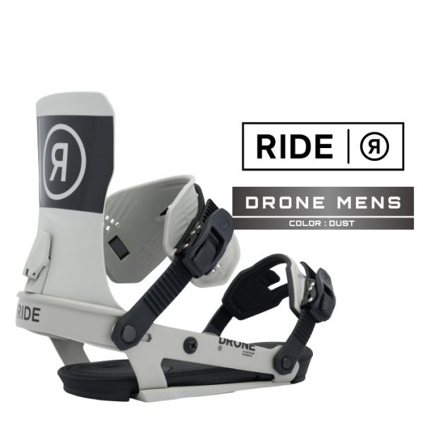 2025-26 RIDE DRONE MENS Dust ライド ドローン スノーボード ビンディング バインディング メンズ 25-26 日本正規品