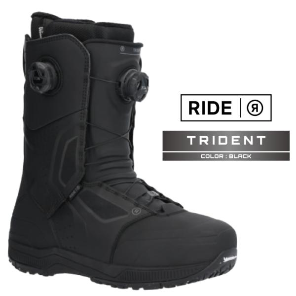 2025-26 RIDE TRIDENT Black ライド トライデント スノーボード ブーツ メンズ 日本正規品 25-26