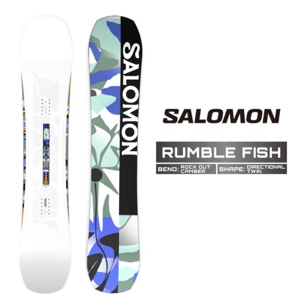 2025-26 SALOMON RUMBLE FISH  サロモン ランブル フィッシュ スノーボード 板 レディース 日本正規品 25-26