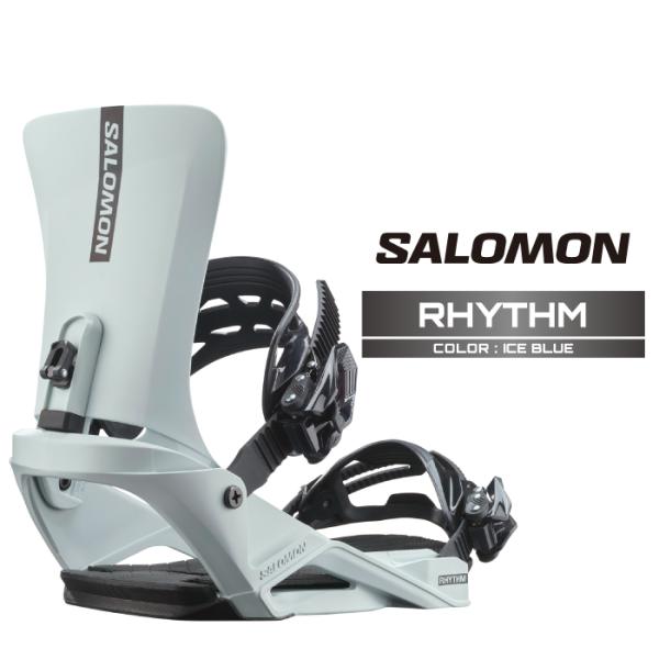 2025-26 SALOMON RHYTHM Ice Blue サロモン リズム スノーボード ビンディング バインディング メンズ レディース 日本正規品 25-26