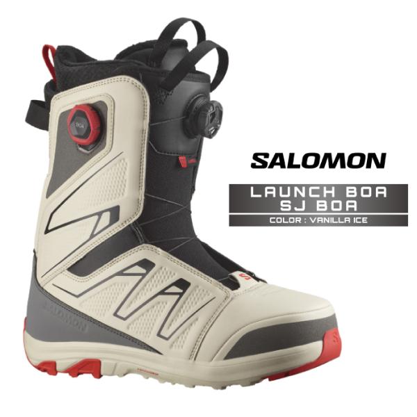 2025-26 SALOMON LAUNCH BOA SJ BOA Vanilla Ice サロモン ローンチ スノーボード ブーツ メンズ 日本正規品 25-26