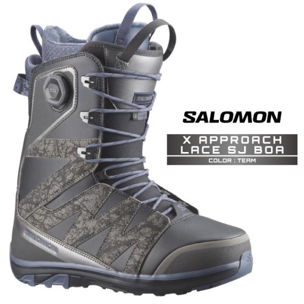 2025-26 SALOMON X APPROACH LACE SJ BOA Team サロモン エックス アプローチ スノーボード ブーツ メンズ レディース 日本正規品 25-26