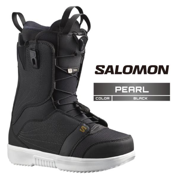 2025-26 SALOMON PEARL Black White Gold サロモン パール スノーボード ブーツ レディース 日本正規品 25-26