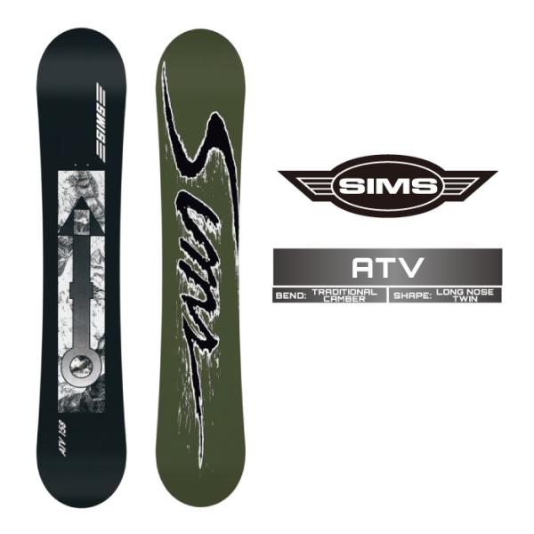 2025-26 SIMS ATV シムス エーティブイ スノーボード 板 メンズ レディース 日本正規品 25-26