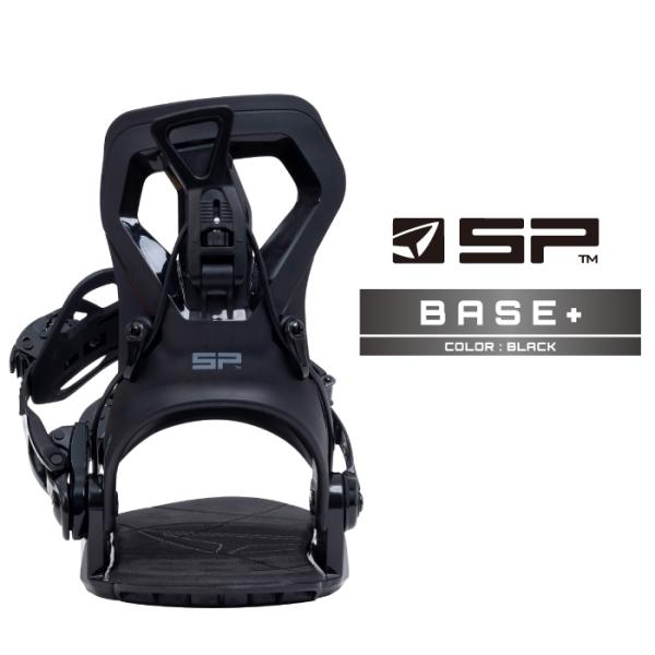 2025-26 SP BASE+ Black エスピー ベース スノーボード ビンディング バインディング メンズ レディース 日本正規品 25-26