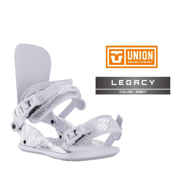 2025-26 UNION LEGACY Grey ユニオン レガシー スノーボード ビンディング バインディング レディース 日本正規品 25-26