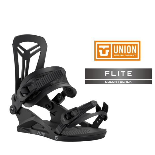 2025-26 UNION FLITE Black ユニオン フライト スノーボード ビンディング バインディング メンズ 日本正規品 25-26