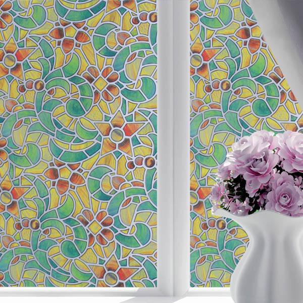 水だけで簡単に貼れちゃうガラスステッカーフィルムです。プライバシーを守りたい方や、お部屋の雰囲気替えがしたい方にピッタリです★フィルムタイプなので賃貸物件にもお使いいただけます。レトロ感のある花柄インターロッキング風のデザインです。◆サイズ...