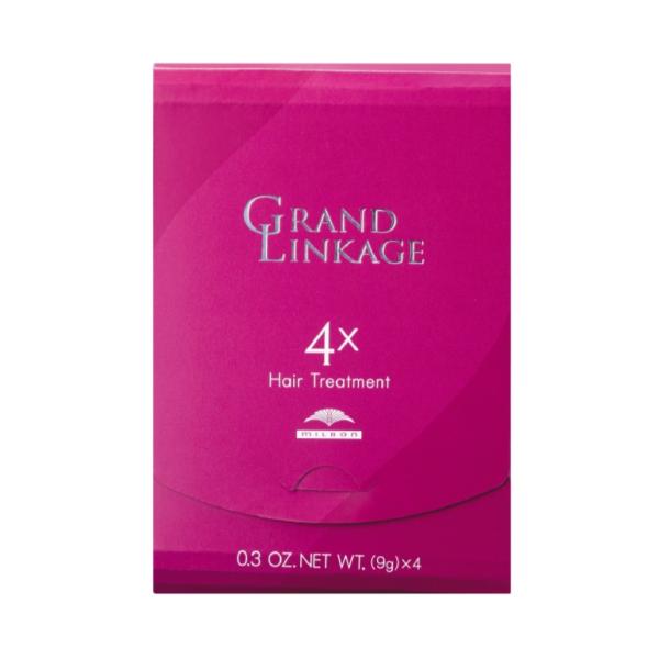 サロンカラー直後のキレイな『カタチ』と『色』を持続する、新カラーケアブランド ”グランドリンケージ”Xコース 4th STEPしっとり（硬毛/クセ毛向け）オレンジを基調とした、爽やかなフレッシュフルーティの香り