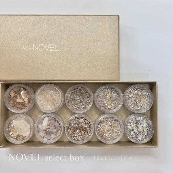 人気のニュアンスカラーのアイテムを揃えた”select box” お客様から多くのご要望をいただき、今回”NOVEL ”select box”を企画しました。 単品購入よりお得にお買い求めいただけます。■商品名カナ表記：ノヴェルセレクトボッ...
