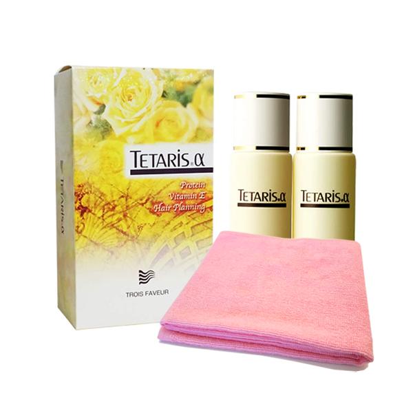 100ml×2本入り■効果・効能■脱毛予防、養毛、育毛、薄毛、ふけ、かゆみ、病後、産後の脱毛薬用テタリスαは、髪の成長に必要なタンパク質（アルブミン）を配合することで育毛効果を高めています。また、ビタミンEなどの働きにより血行を促進し、さら...