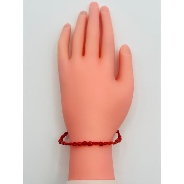 商品詳細アイテム デザインブレスレット素材 シルバー(SV925の刻印)デザイン ブレスレット全長 約19cm+アジャスター５cmサイズ 総重量：約3.7ｇ ※多少の前後はございます。パーツ 留め具 引き輪＆プレート(アジャスター５cm付）...