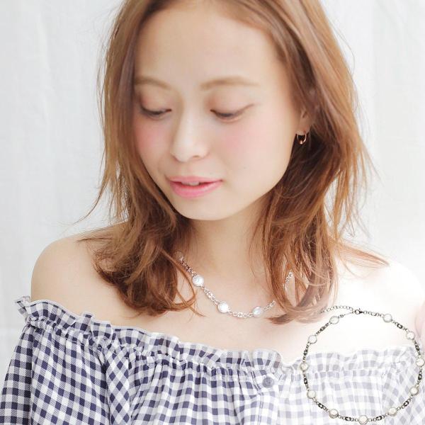 ●素材高級淡水真珠：約9.0-9.5mm（ホワイト）（コイン）●長さネックレス：約40cm+アジャスター5cm●重量ネックレス：約20.5g●留具ネックレス：シルバー(SV925)