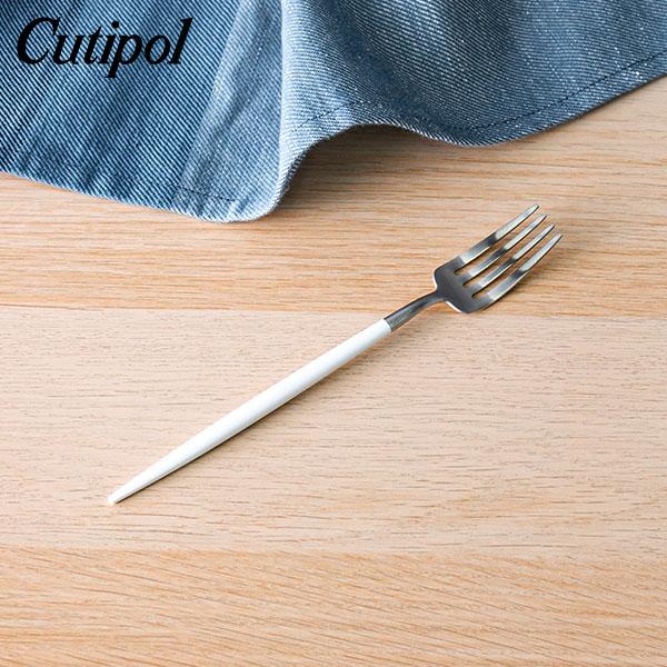 クチポール ( Cutipol ) カトラリー GOA White ゴア ホワイト デザートフォーク■サイズ長さ約18.5cm■素材ステンレス、レジン（合成樹脂）■商品について【デザートフォーク】クチポールの伝統を受け継ぐ熟練職人によって手...