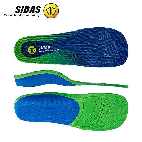 シダス 【Sidas】 インソール コンフォート3D ジュニア用 310896■カラーブルー/ グリーン / ブルー■サイズS（16.5〜18.0cm）、M（18.5〜20.0cm）、L（20.5〜22.0cm）■素材ニューアナトミカルEV...