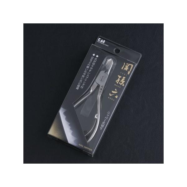 普通郵便送料無料安心メーカー貝印関孫六 ニッパー 爪切り 巻き爪 厚い爪 硬い爪 爪きり 足の爪[HC1804]広告文責：株式会社ペガサス　048-951-4758サイズ：本体サイズ:127×50×13mm商品名：関孫六 ニッパー爪切り販売...