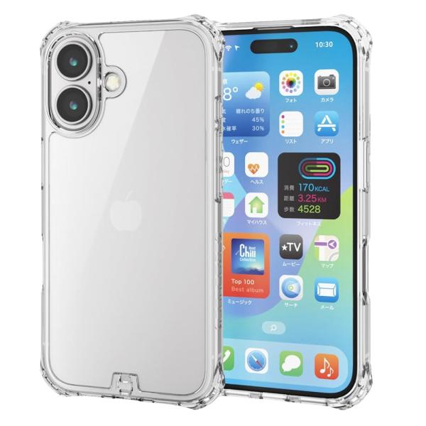 【 仕様 】■対応機種:iPhone 16■セット内容:ケース本体×1、画面保護フィルム(衝撃吸収)×1■材質:ケース本体:「フォルティモ(R)」TPU(熱可塑性ポリウレタン)・ポリカーボネート、画面保護フィルム:PET・ポリウレタン(吸着...