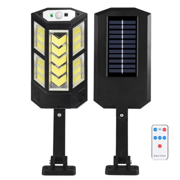 ●リモコンによる設定可能●夜間自動点灯（30秒後自動消灯）●人感センサー（センサー感度3ｍ）●太陽光で充電●光源　COD＆LED●材質　ABS樹脂●重量　約656ｇ●防水　IP65防水製品不良のチェックは厳格に行っておりますが、初期不良が発...