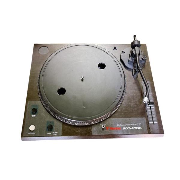 Vestax PDT-4000 ベスタクス 90s DJ ターンテーブル付属品 : なし(画像の物が全てとなります)状態 : 傷,汚れあり動作確認済みです。33回転45回転、ピッチコントロールも問題ございません。LR出力も確認致しました。こ...