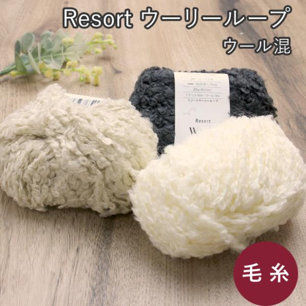 まるでプードルのようなかわいい毛糸です。ウール混で柔らかく軽い肌触りで、シンプルな編み方でもループにより表情豊かに。セーターやベスト、マフラー、ニット帽、手袋などにおすすめです。編みぐるみや袋物にもどうぞ。※カートに希望数量が入らない場合は...