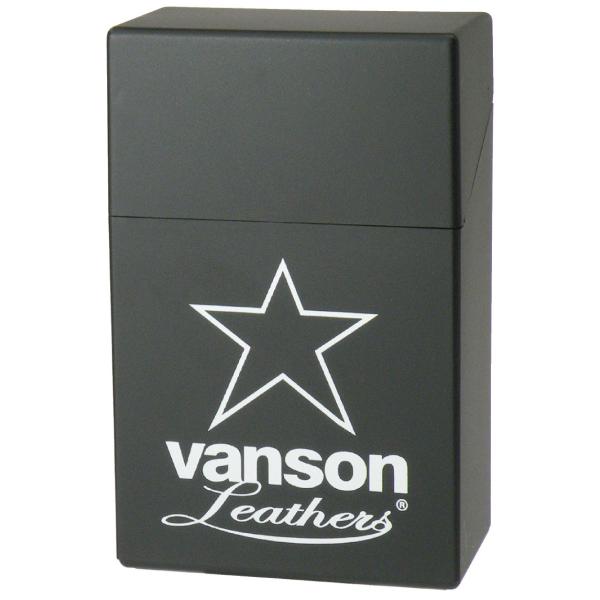 魅せる大人のギア！スターデザイン マルチハードケース/シガレットケース【VANSON Leathers - “No Compromises” 妥協なきスピリットをあなたの手に】アメリカン・モーターサイクル・レザーの頂点に君臨するVANSON...