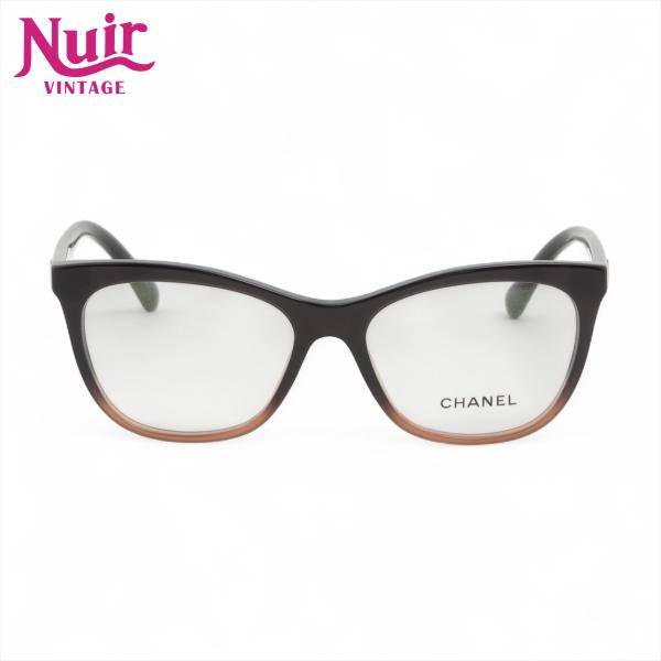 [ブランド] CHANEL/シャネル[色] ブラック×ベージュ [サイズ] レンズ：約5.3cm x 13cmテンプル：約4cm [ランク] A[付属品] なし[商品の状態] キズ、くすみ、汚れ、変色ございます。商品本体は非常に綺麗な状態で...