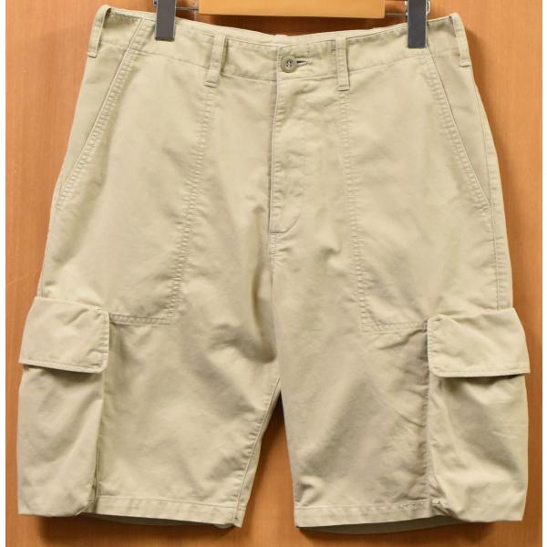 「GOODENOUGH」のカーゴパンツスタイルハーフパンツ/ショートパンツです！とても良い雰囲気ですのでコーディネートの即戦力として大活躍してくれます！本当にお勧めです！