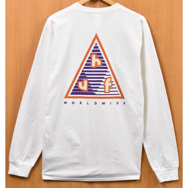 「HUF」の長袖Tシャツです！とても良い雰囲気ですのでコーディネートの即戦力として大活躍してくれます！本当にお勧めです！