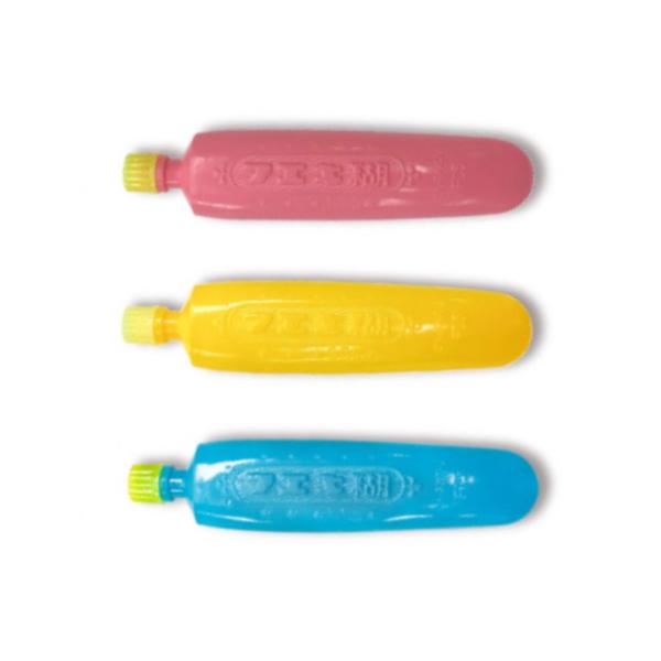 フエキ糊　55ｇ●本体サイズ：W33×D22×H140(mm)●容器色：黄・ピンク・水色環境に優しい天然でんぷん（とうもろこしでんぷん１００％）使用。ホルマリンは一切使用しておりません。強力な初期粘着性、すぐれた塗布性、長期にわたり安定した...